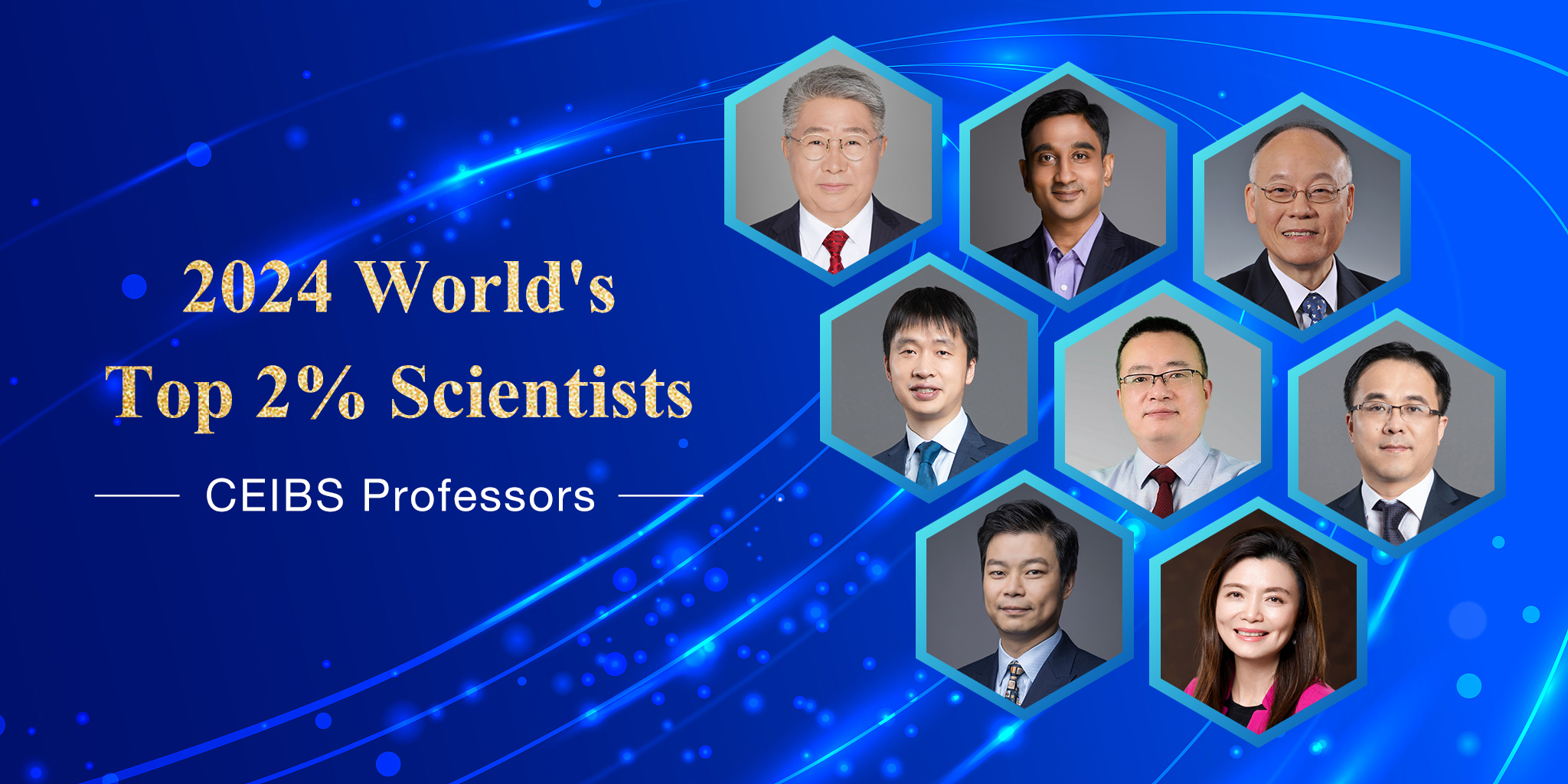 Eight CEIBS faculty named in World’s Top 2% Scientists list 2024 | CEIBS